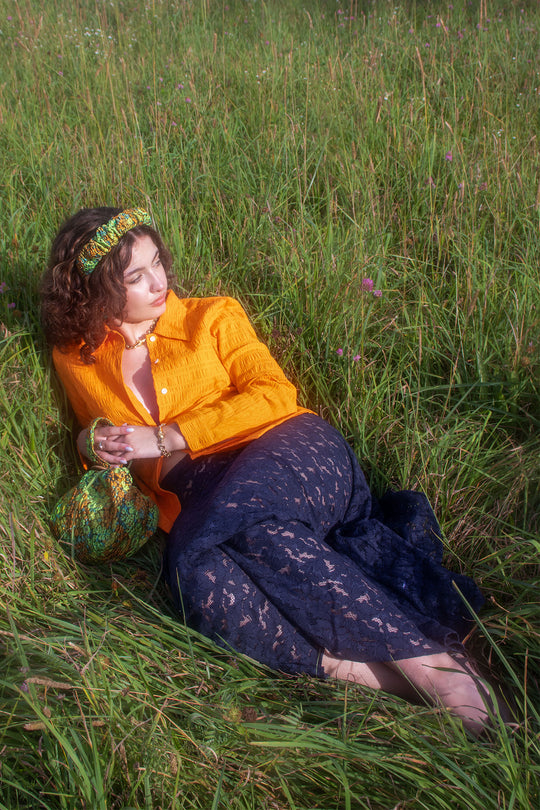 MLE Cece Brocade Handbag in Acid Floral