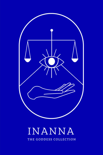 Inanna Goddess Hand Lapis Lazuli Earrings – MLE