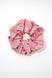 MLE Handpainted Sky Silk Faille Scrunchie